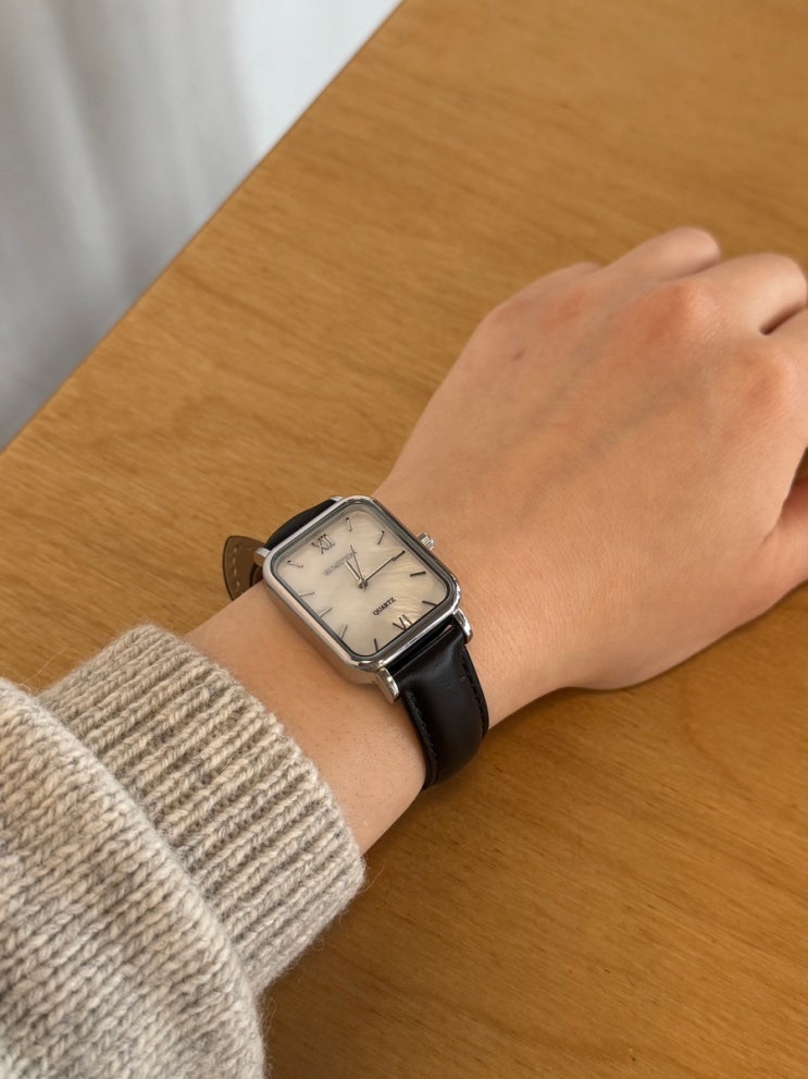 럼튼 하버 레더 워치 RUMTTON Harbor leather watch 내돈내산 후기 : 네이버 블로그