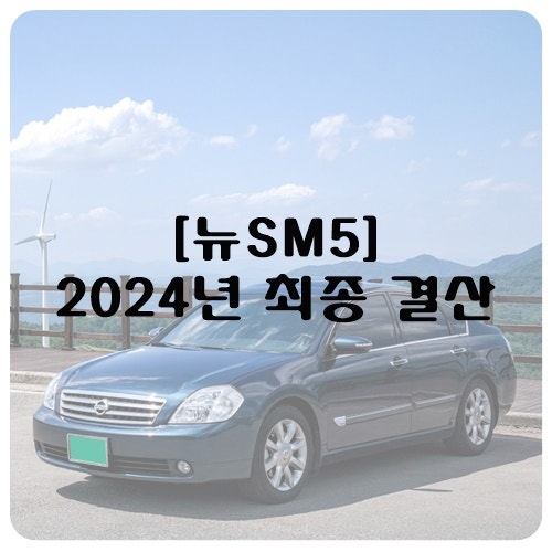 [뉴SM5] 2024년 최종 결산 : 네이버 블로그