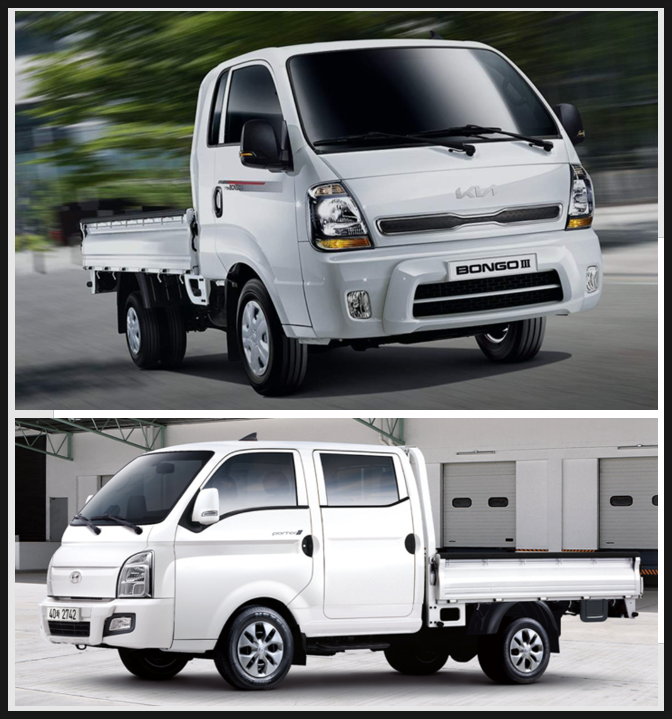 현대차 포터2 기아 봉고3 전기트럭보다는 LPG1톤 트럭이 인기가 많은 이유 : 네이버 블로그