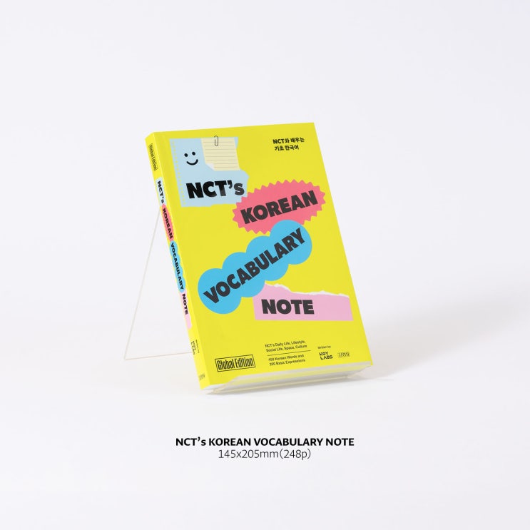 NCT와 배우는 기초 한국어 교재 《NCT's KOREAN VOCABULARY NOTE : NCT와 배우는 기초 한국어 (글로벌 ...