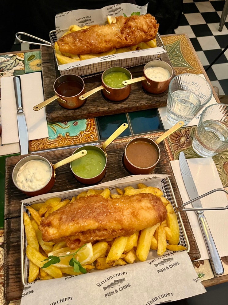 런던 피쉬앤칩스 맛집 2, THE MAYFAIR CHIPPY 런던 메이페어 맛집 : 네이버 블로그