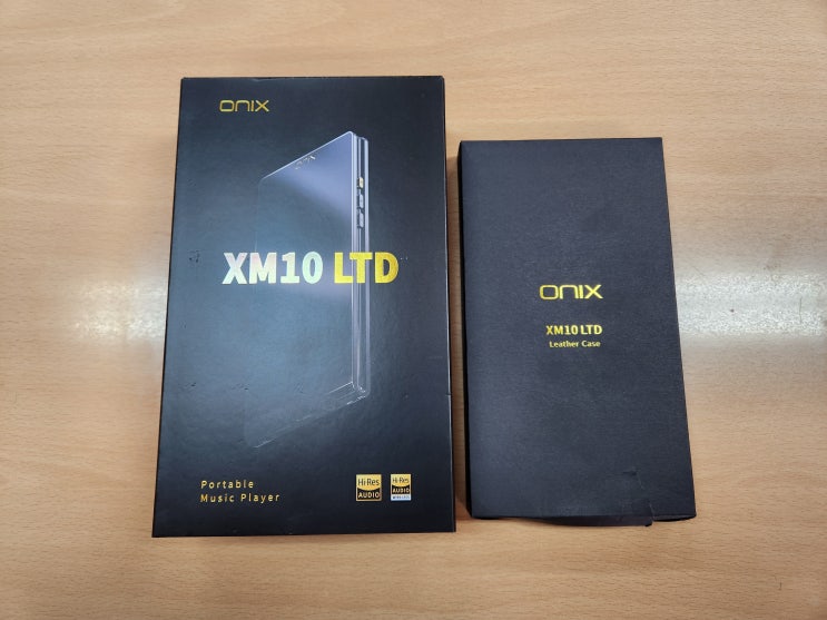 ONIX(오닉스) XM10 LTD 개봉기 - 명품 DAP : 네이버 블로그