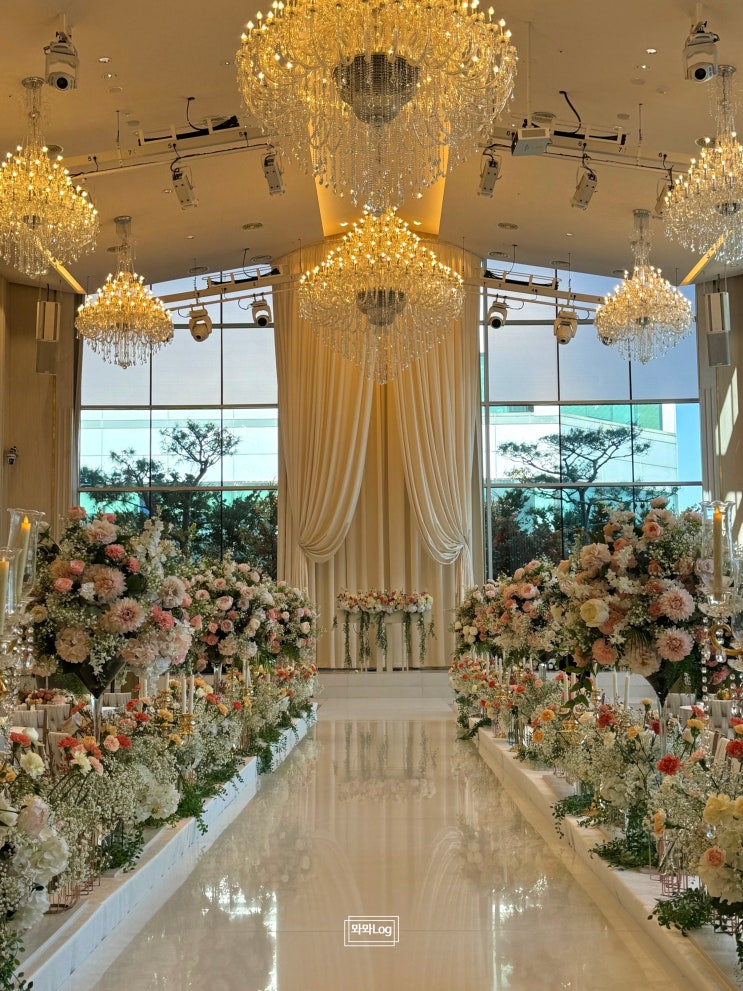 안산웨딩홀 AW컨벤션 하객후기 (주차, 연회장뷔페, 파티오볼룸, 테라스볼룸) : 네이버 블로그