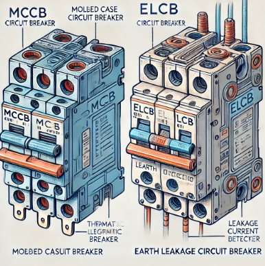 MCCB와 ELCB 차이점 및 특징 총정리 : 네이버 블로그