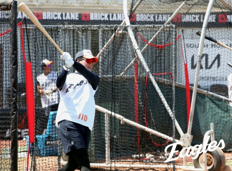 KBO 프로야구 한화이글스 2025 신인 누가 잘하나 ( #110 이민재 ) : 네이버 블로그