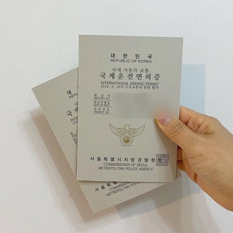국제 운전면허증 발급 국제 영문 국제면허증 발급 시간 네이버 블로그