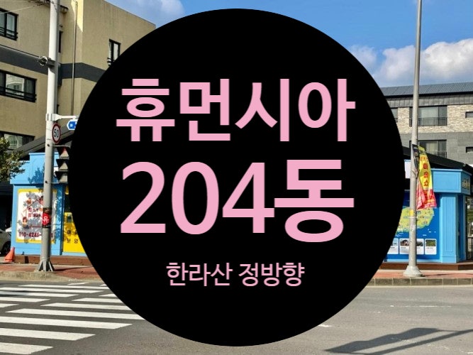 하귀일초아파트 하귀휴먼시아2단지 204동 8층 한라산전망 급급매 네이버 블로그