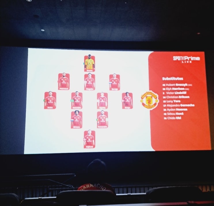 [축구] EPL 26R 에버턴 VS 맨유 롯데시네마 극장관람 후기 : 네이버 블로그