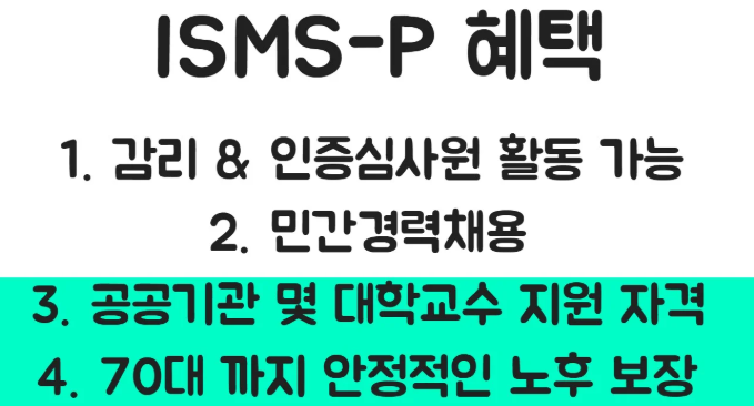 ISMS-P 인증심사 자격증 합격후기, ISMS-P 공부방법, ISMS-P 공부기간, ISMS-P 현실 : 네이버 블로그