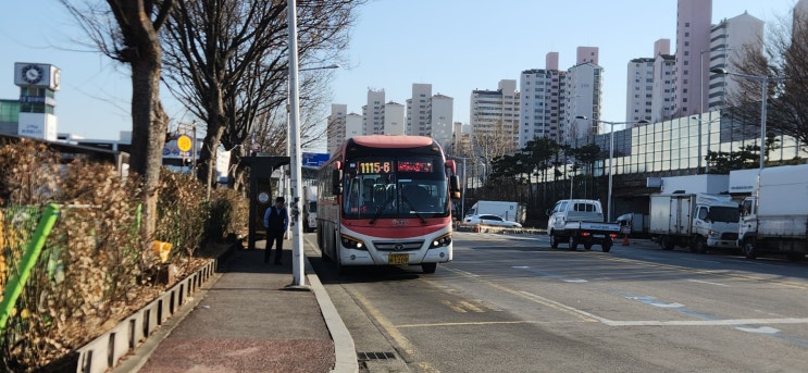 [250224] KD경기여객 구리 1115-6번 탑승기 : 네이버 블로그