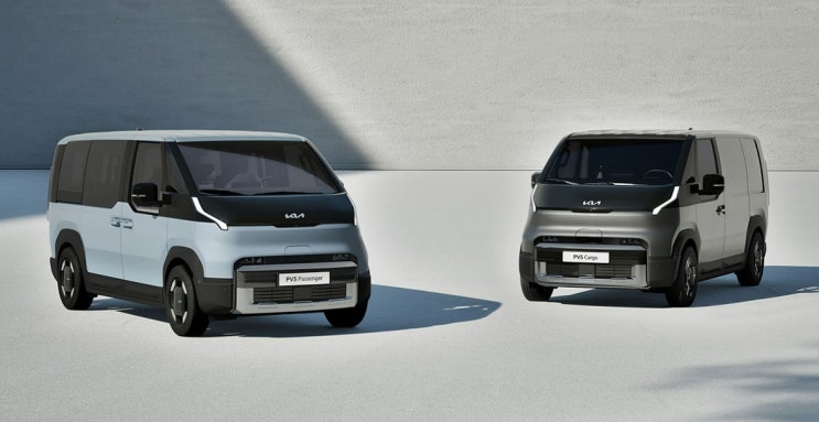 "기아 최초 전용 PBV" 2025 더 기아 PV5 외관 디자인 공개 : 네이버 블로그
