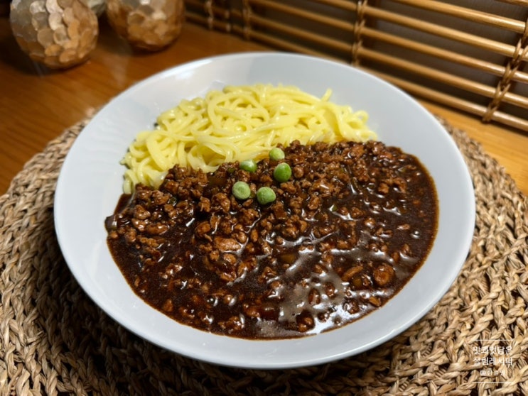 짜장면 만들기 유니짜장면 춘장짜장소스 레시피 : 네이버 블로그