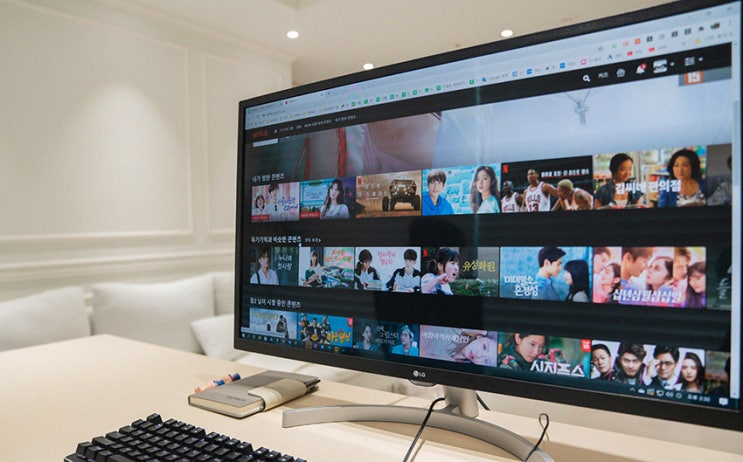넷플릭스 티비연결 없이 바로 LG 32인치 가성비 IPTV 모니터 32SP510MW 후기 : 네이버 블로그
