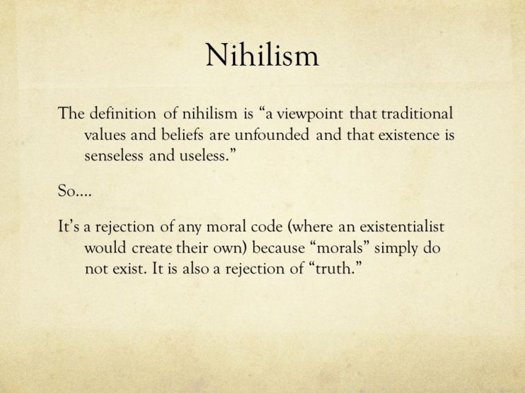 [100 words] 56. nihilism : 네이버 블로그