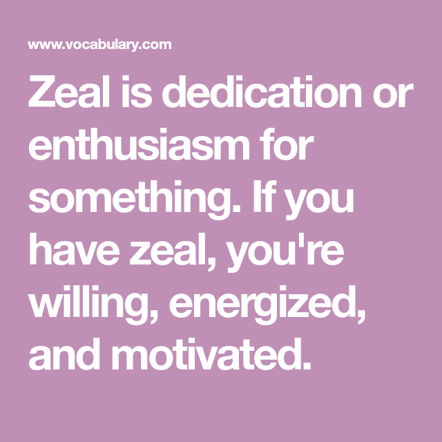 [101 words] 101. zeal : 네이버 블로그