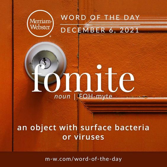 [COVID19] 15. Fomites? 개달물? : 네이버 블로그