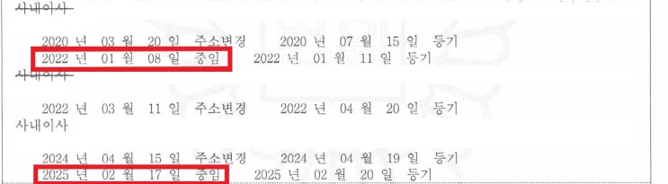 성동구 성수동 차근배 법무사 주식회사 사내이사 임기가 3년이 넘었는데 중임이 가능 특수한 경우의 이사 임기 연장 사례