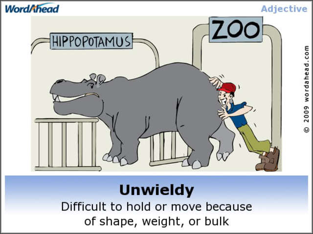 [101 words] 94. unwieldy : 네이버 블로그