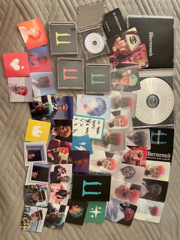 G-Dragon - 3rd Album [übermensch] Jewel ver.6 + Mini Jewel ver.1~4 ...