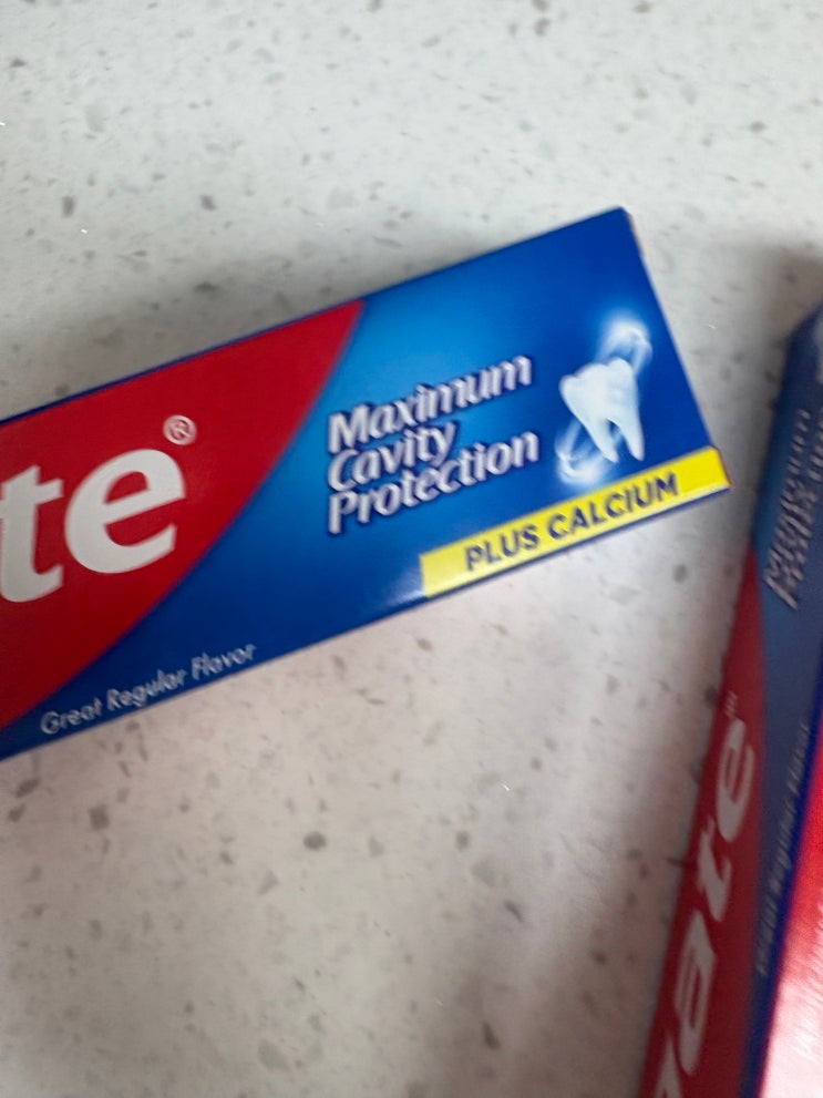 내돈내산 콜게이트 1450ppm 캐비티 레귤러 치약 리뷰 잇몸 보호부터 충치 예방 : 네이버 블로그