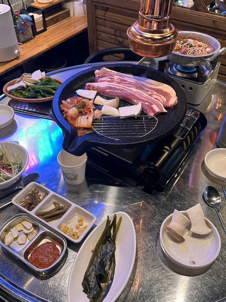 전주 서신동 정육식당 삼겹살 맛집 고기한잔 네이버 블로그