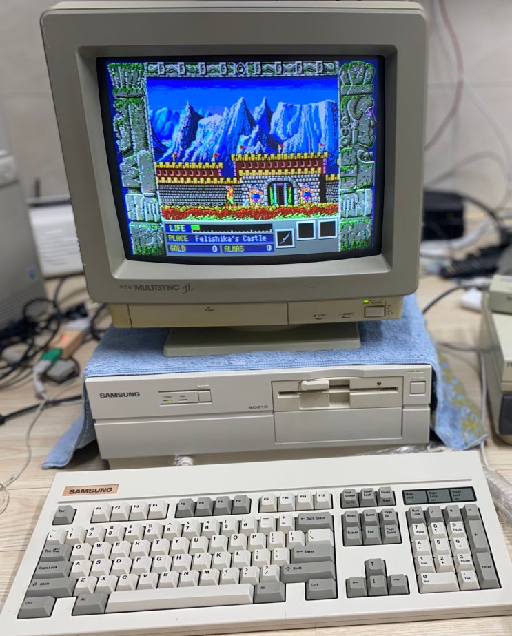 삼성 AT SD-610 신품 정비 & NEC Multisync II (JC-1402HMA) : 네이버 블로그