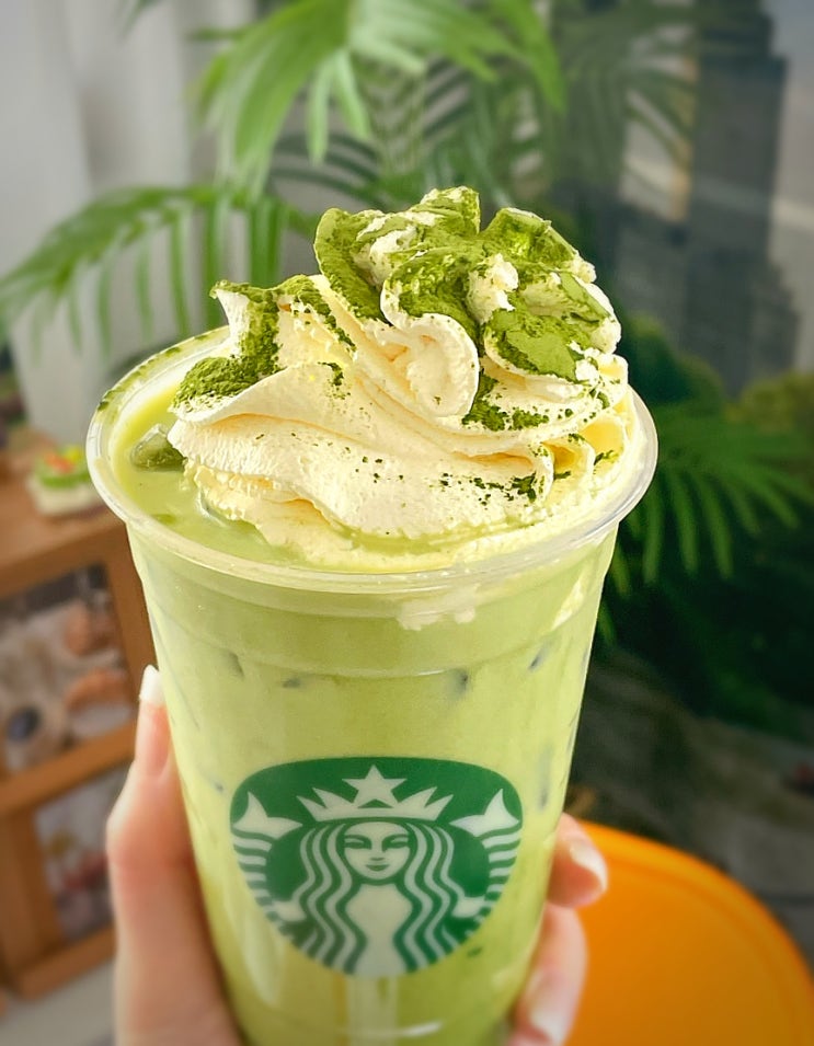 스타벅스 메뉴 슈크림 말차 라떼 스벅 메뉴 추천 : 네이버 블로그