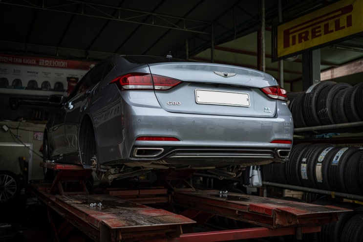 G80 DH 후륜 타이어 교체! 브리지스톤 세레니티 플러스 245 45 18, 그리고 245 45 18 추천 타이어 비교 ㅣ 타이어맛집 박부장 : 네이버 블로그