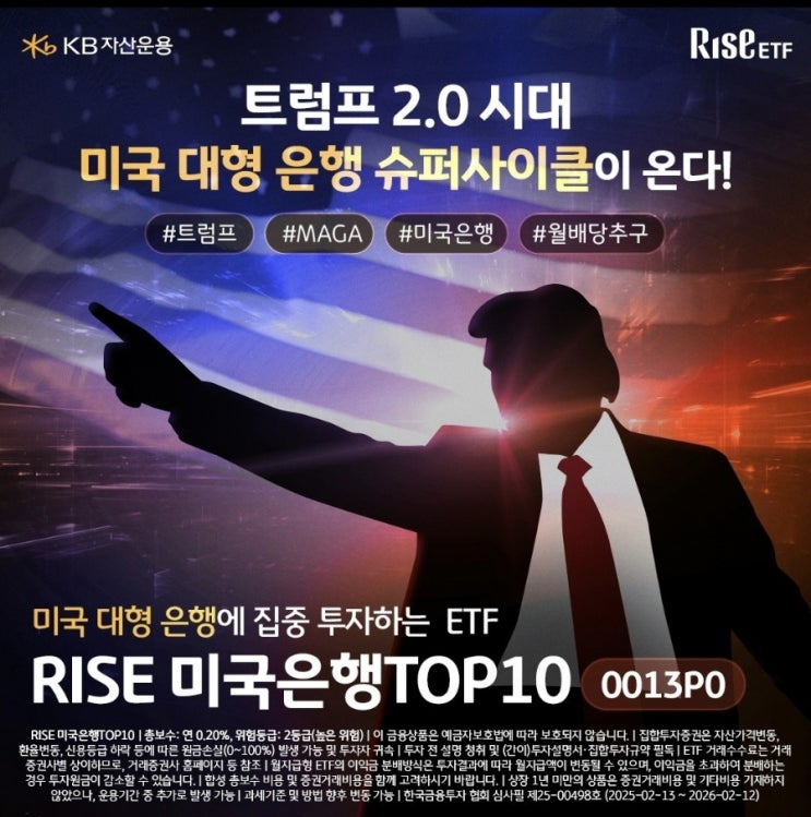 IRP계좌에서 RISE 미국은행TOP10 (0013P0) 투자 검토 : 네이버 블로그
