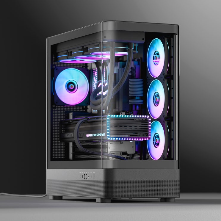 🖥️ 싸이번 PC 케이스 'LIMPID Micro-1'과 'EDGE CV-Z9' 출시 : 네이버 블로그