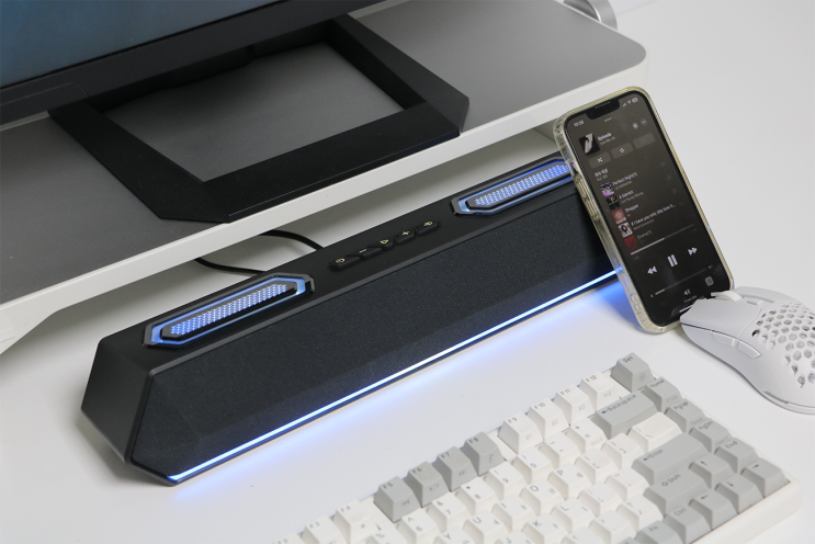 50W 고출력의 감성적인 게이밍사운드바 제닉스 TITAN SB9 : 네이버 블로그