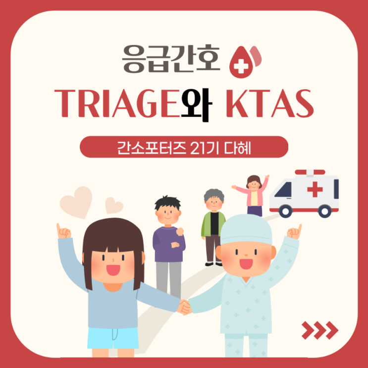 [간준모 서포터즈] TRIAGE와 KTAS : 네이버 블로그