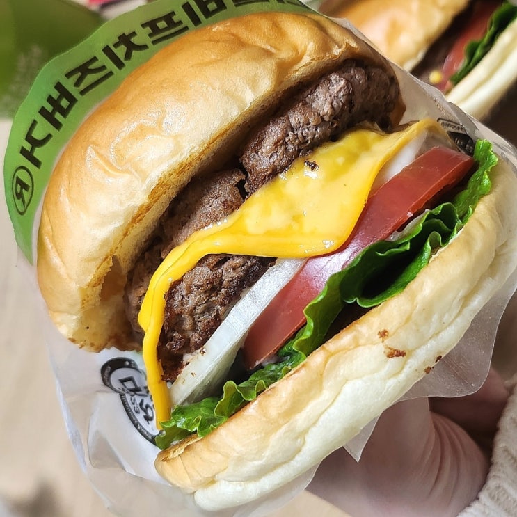 의정부 맛집 의정부 수제버거맛집 프랭크버거 금오신곡점 포장후기🍔🍟 ️머쉬룸크림스테이크버거더블비프치즈버거프랭크버거