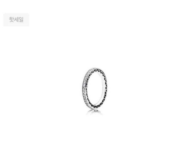 신라면세점 판도라 190963CZ 실버링 위드 클리어 큐빅 지르코니아 48호 반지 구입 후기 : 네이버 블로그