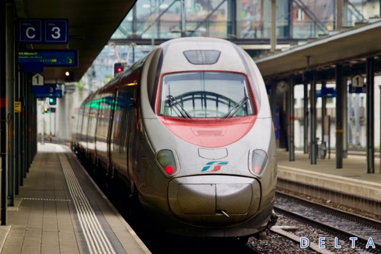 [이탈리아] '프레차르젠토(Frecciargento)'로 운행하던 ETR600/610 : 네이버 블로그