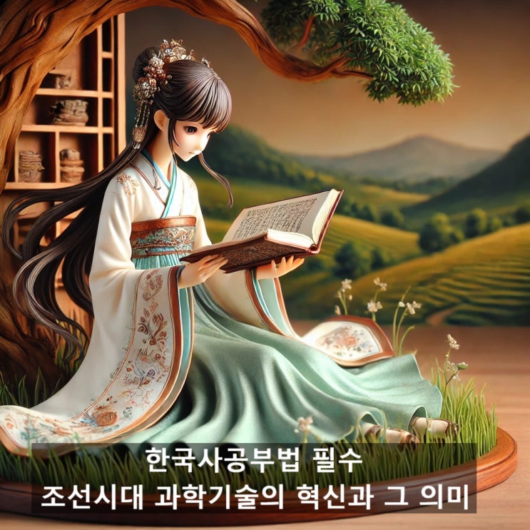 한국사공부법 필수 조선시대 과학기술의 혁신과 그 의미 네이버 블로그