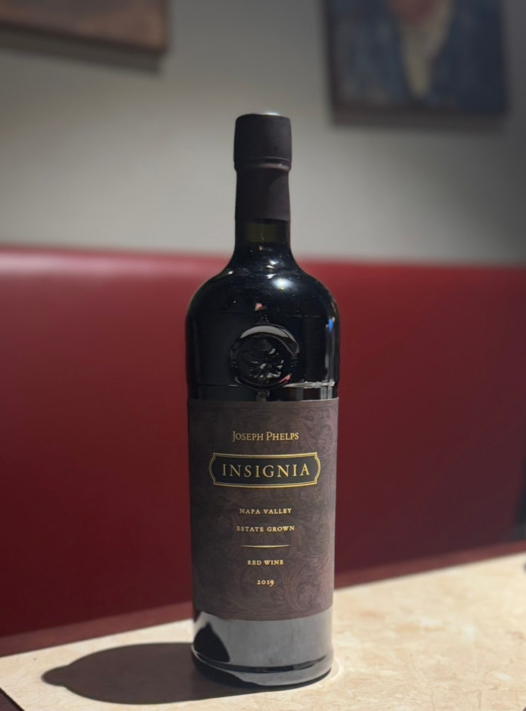 조셉 펠프스 인시그니아 2019(Joseph Phelps Vineyards, Insignia 2019) : 네이버 블로그