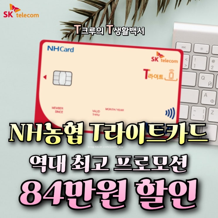 NH농협카드 T라이트할부 SKT 3월 제휴카드 프로모션 : 네이버 블로그