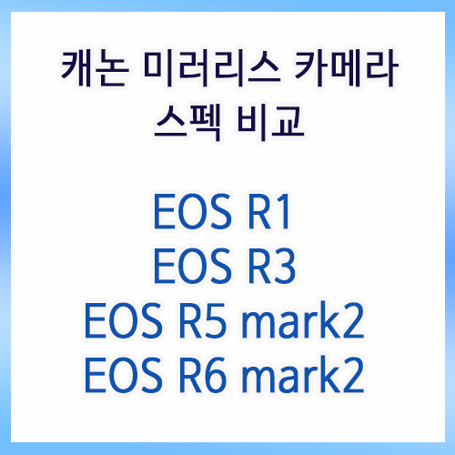 캐논 카메라 비교 : R1 vs R3 vs R5 mark2 vs R6 mark2 : 네이버 블로그