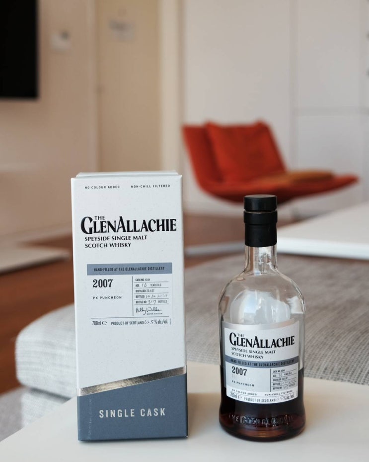 리뷰) 글렌알라키 핸드필, 2007 PX PUNCHEON 16년 싱글 캐스크 : 네이버 블로그