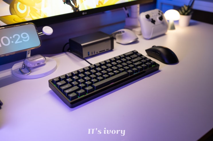 게이밍 키보드 추천 : 자석축 미니멀한 에포메이커 Magforce 68 : 네이버 블로그