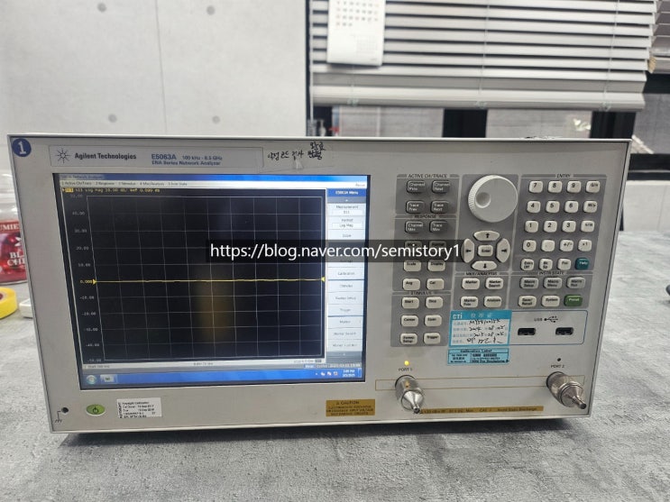 Keysight, E5063A, ENA Vector Network Analyzer/ENA 벡터 네트워크 분석기, 네트워크 ...