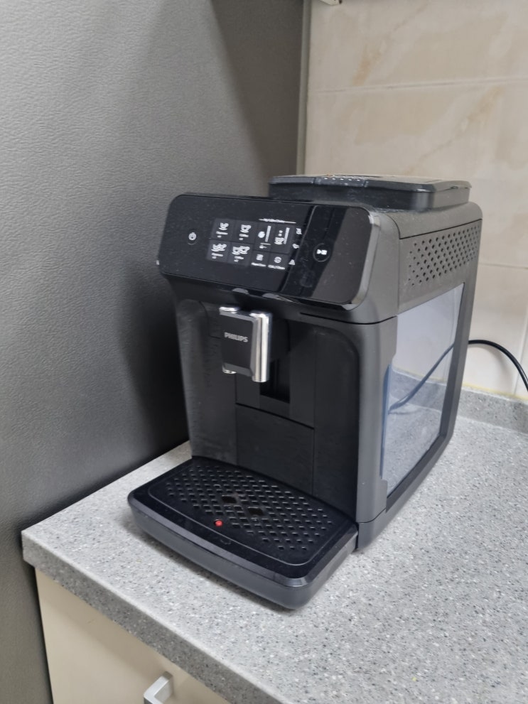 가전리뷰_필립스 전자동 커피머신 EP1200/03 사용후기 : 네이버 블로그