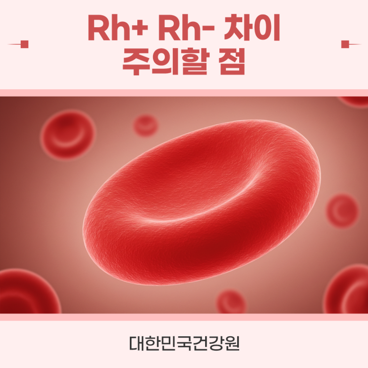 Rh+ Rh- 혈액형 차이 수혈 헌혈할 때 주의할 점은 : 네이버 블로그