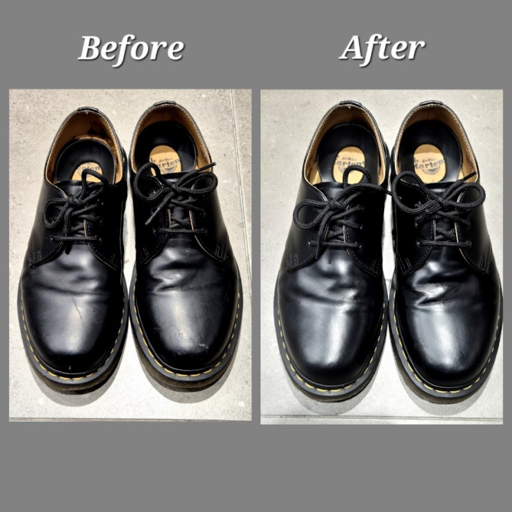 닥터마틴 코엑스 직영점 리뷰, 무료 슈케어 서비스, 할인 혜택 (1461 스무스 270) : 네이버 블로그