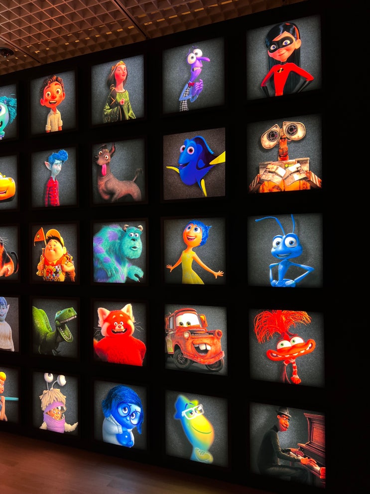 여의도 IFC MPX갤러리 픽사 아트컬렉션 PIXAR : Magic for LOVE 전시후기 : 네이버 블로그
