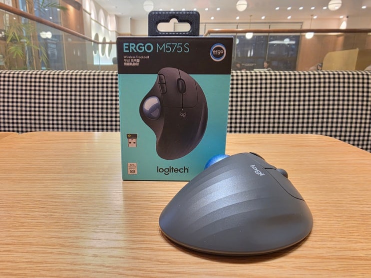 트랙볼 마우스 추천! 로지텍 MX ERGO M575 S 인체공학 마우스 : 네이버 블로그