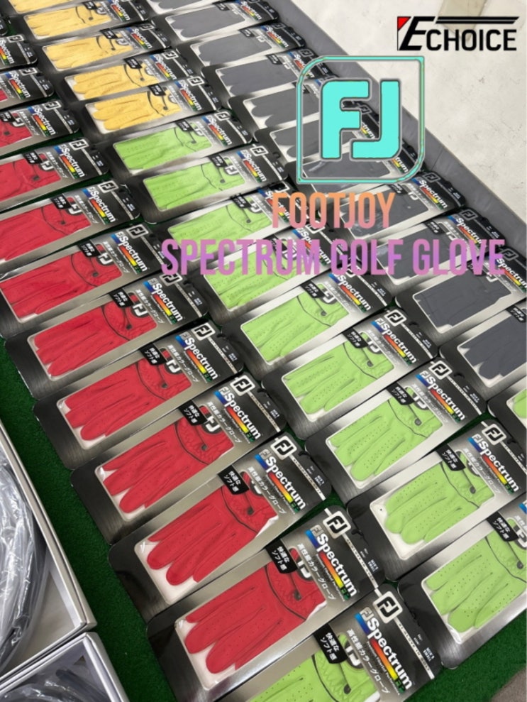 타이틀리스트 대량 골프용품 물량과 [폿 조이]한정 모델 FJ 스펙트럼 골프 글러브 FJ spectrum golf glove ...