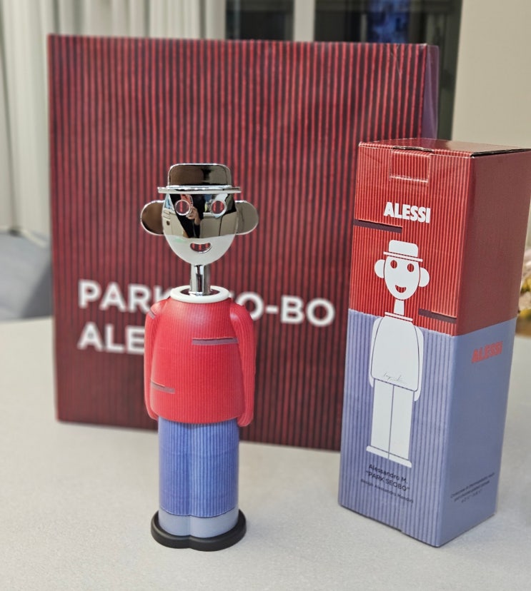 소비일지 3 - 박서보 알레시 와인 오프너(PARK, SEO-BO x ALESSI Collaboration) 구매 후기 ...