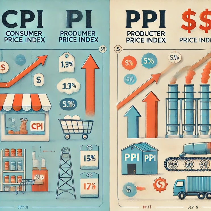 CPI, PPI 차이점 쉽게 이해하기! 인플레이션 핵심 지표 분석 : 네이버 블로그